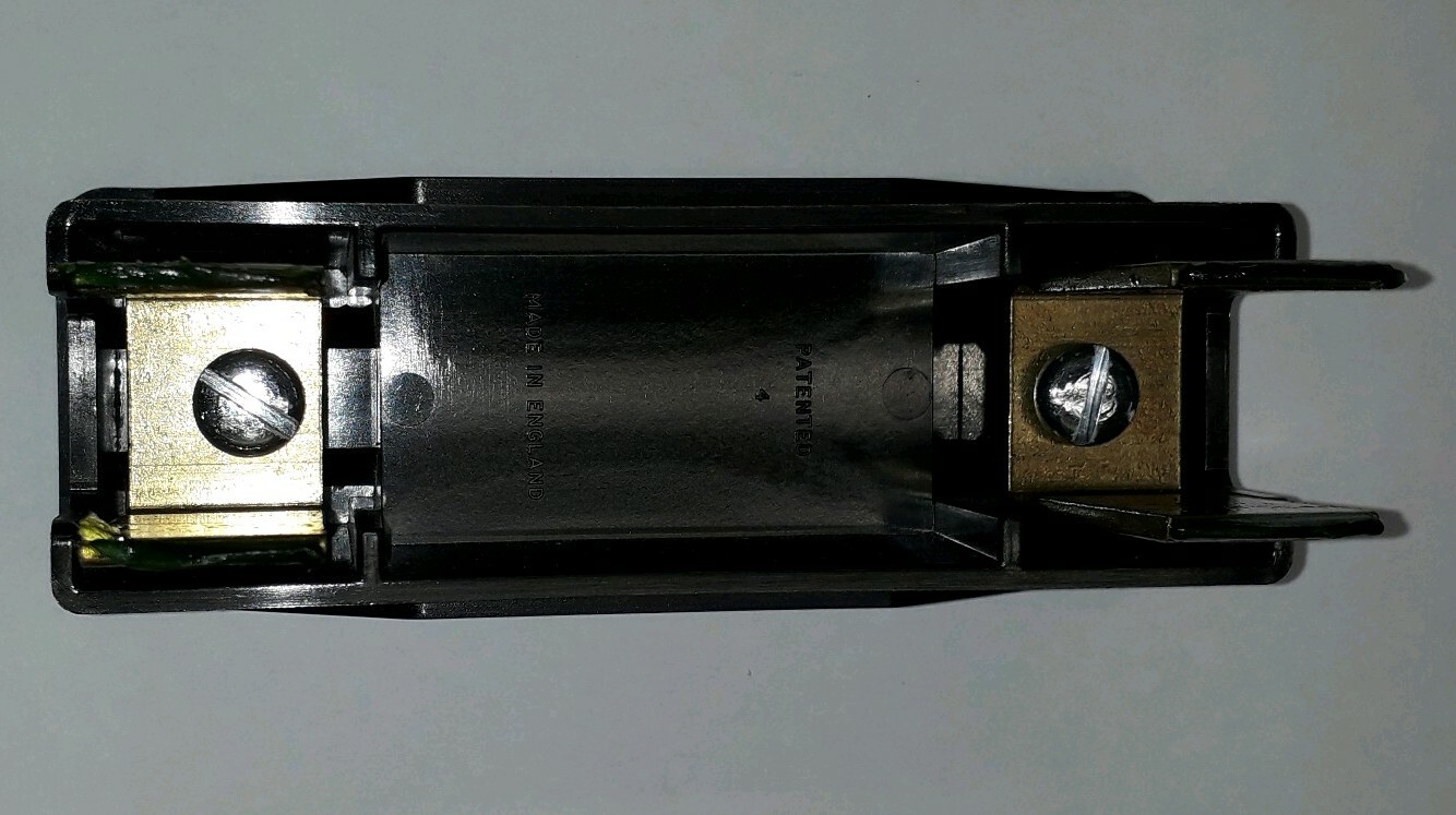 GEC 100A RED SPOT FUSE HOLDER AND BASE, RS100 RED SPOT FUSE CARRIER ...