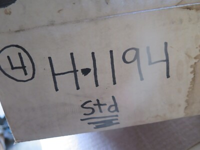 H1194 STD. Pistons Set of 4. Fits: Ford L4 1.9L 1987-90 (17B1) | eBay