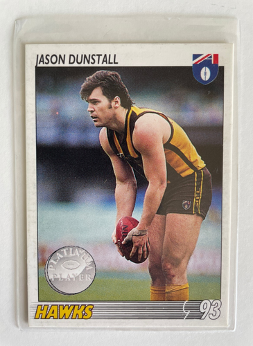 Jason Dunstall 1993 Select AFL Football Card #83 Hawthorn Hawks | eBay ...