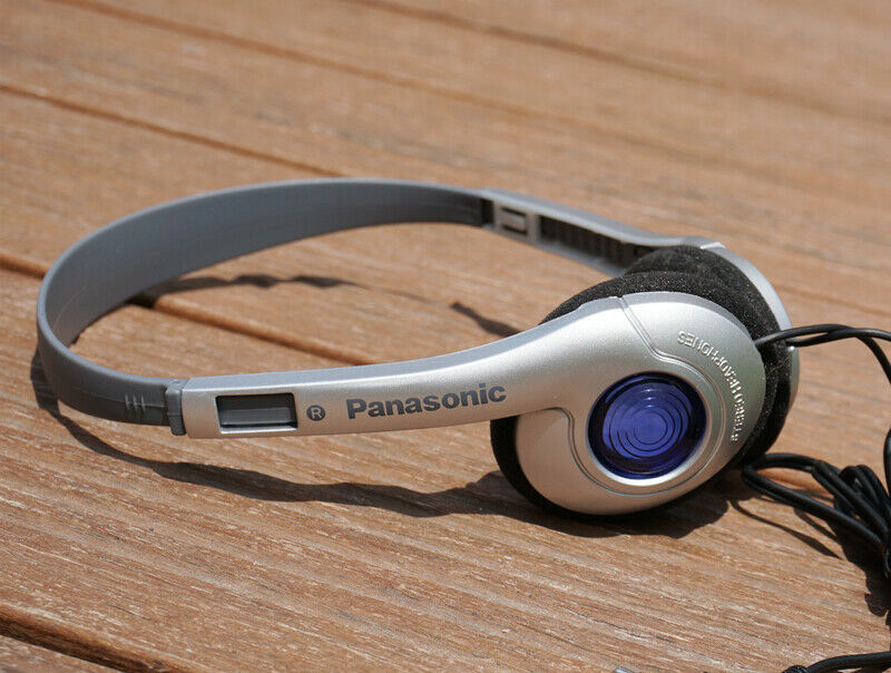 Panasonic Headset Retro Nostalgic HiFi Fever MP3 Wired Headphones ...