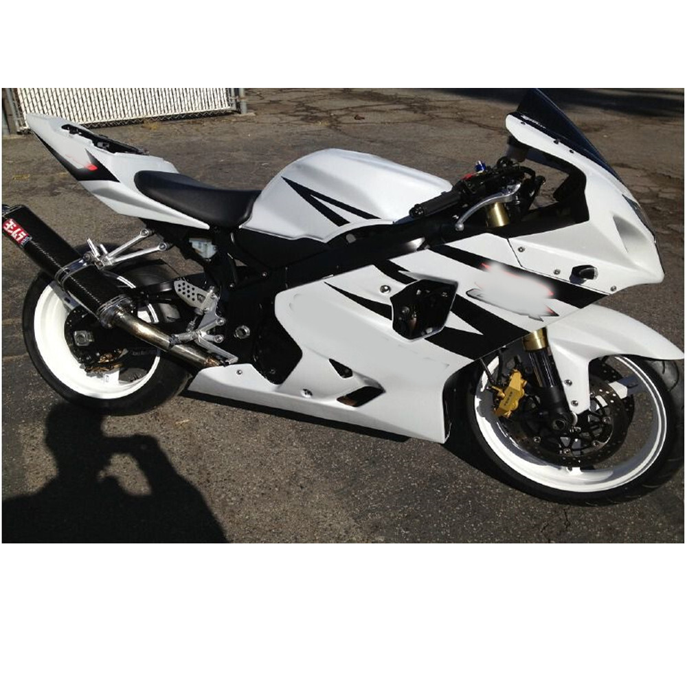 Unpainted Fairing Kit For SUZUKI GSXR 600/ 750 2004 2005 ABS Molded ...