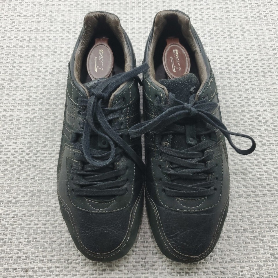 Diesel Korbin II Black Cow Leather Athletic Sneakers Shoes 93243 Mens 7 ...