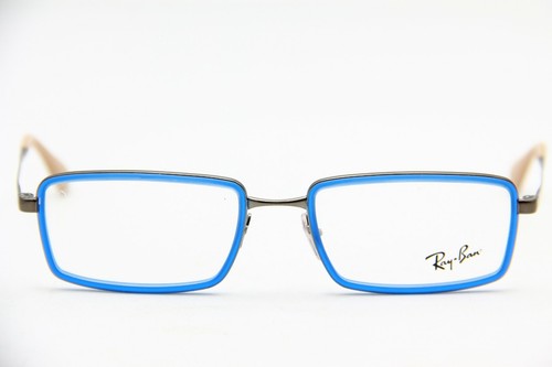 NEW RAY-BAN RB 6337 2620 BLUE AUTHENTIC EYEGLASSES FRAMES RX RB6337 53 ...