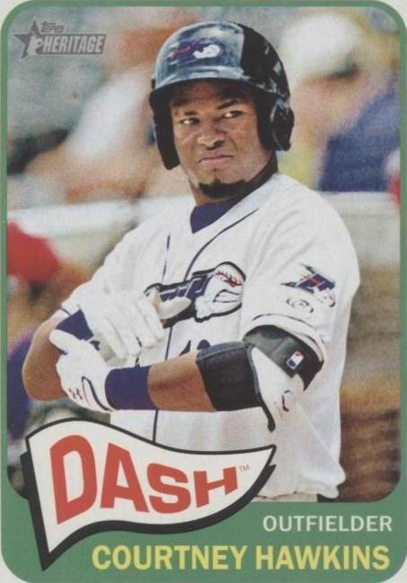 2014 Topps Heritage Minor League Edition - Courtney Hawkins #39 (RC ...