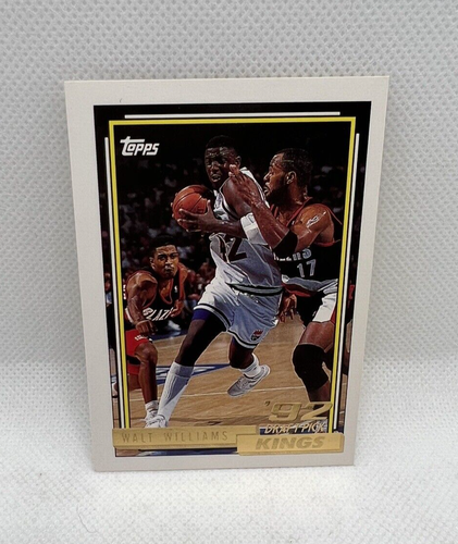 Walt Williams Basketball 1992-93 Walt Williams Topps GOLD Rookie Rc ...
