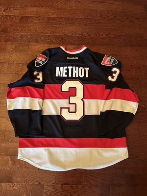 Game Used Marc Methot 2013-14 Ottawa Senators O Alternate jersey | eBay
