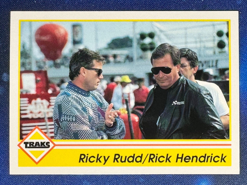 1992 Traks - #136 Ricky Rudd, Rick Hendrick for sale online | eBay