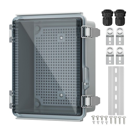 Outdoor Wifi Enclosure Weatherproof Locking Outdoor Wifi Box Plastic ...