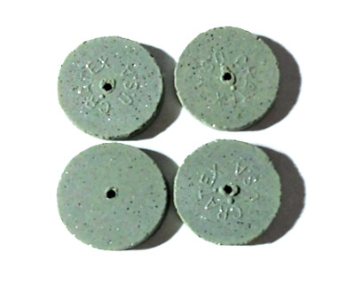 Cratex 7/8" x 1/8" w 1/16" Arbor Course Silicon Rubberized Polishing ...