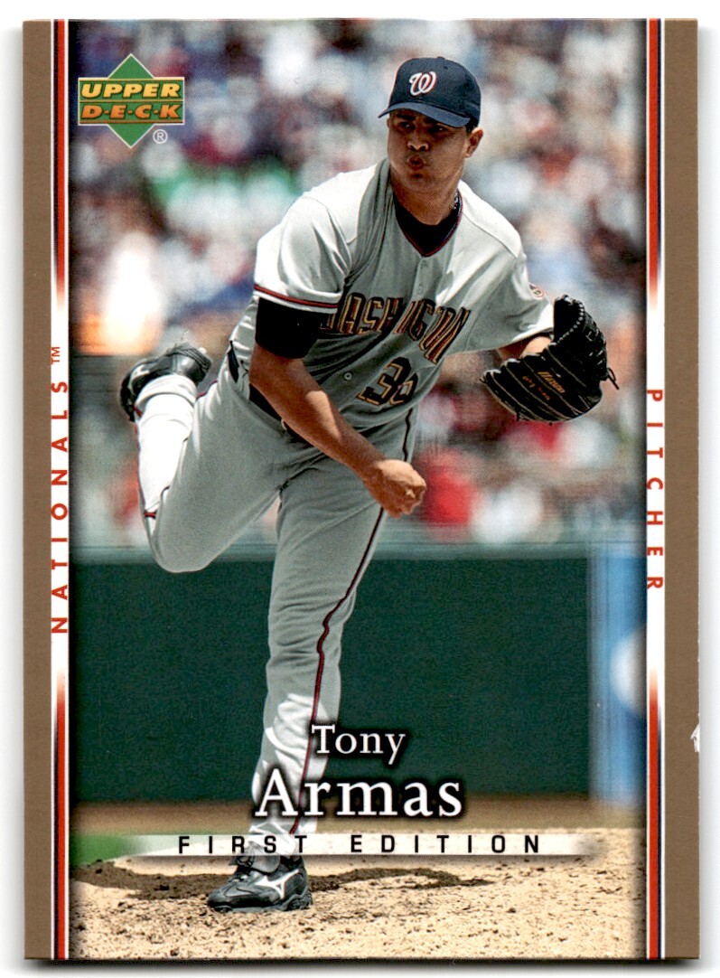 2007 Upper Deck First Edition Tony Armas Baseball Cards #298 | eBay