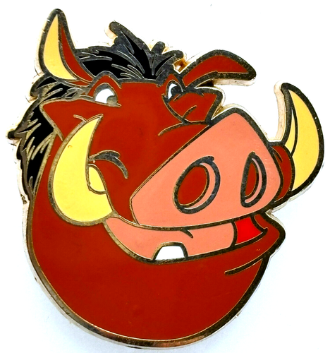 2017 Hidden Mickey - PUMBA HAPPY FACE The LION KING - DISNEY Trading ...