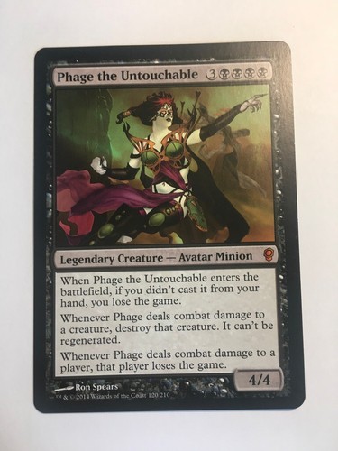 MTG Phage the Untouchable Conspiracy LP Magic the Gathtering | eBay