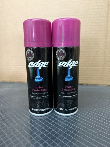 Edge Extra Protection Super Protection Shave Gel With Aloe Pack of 2).7 ...