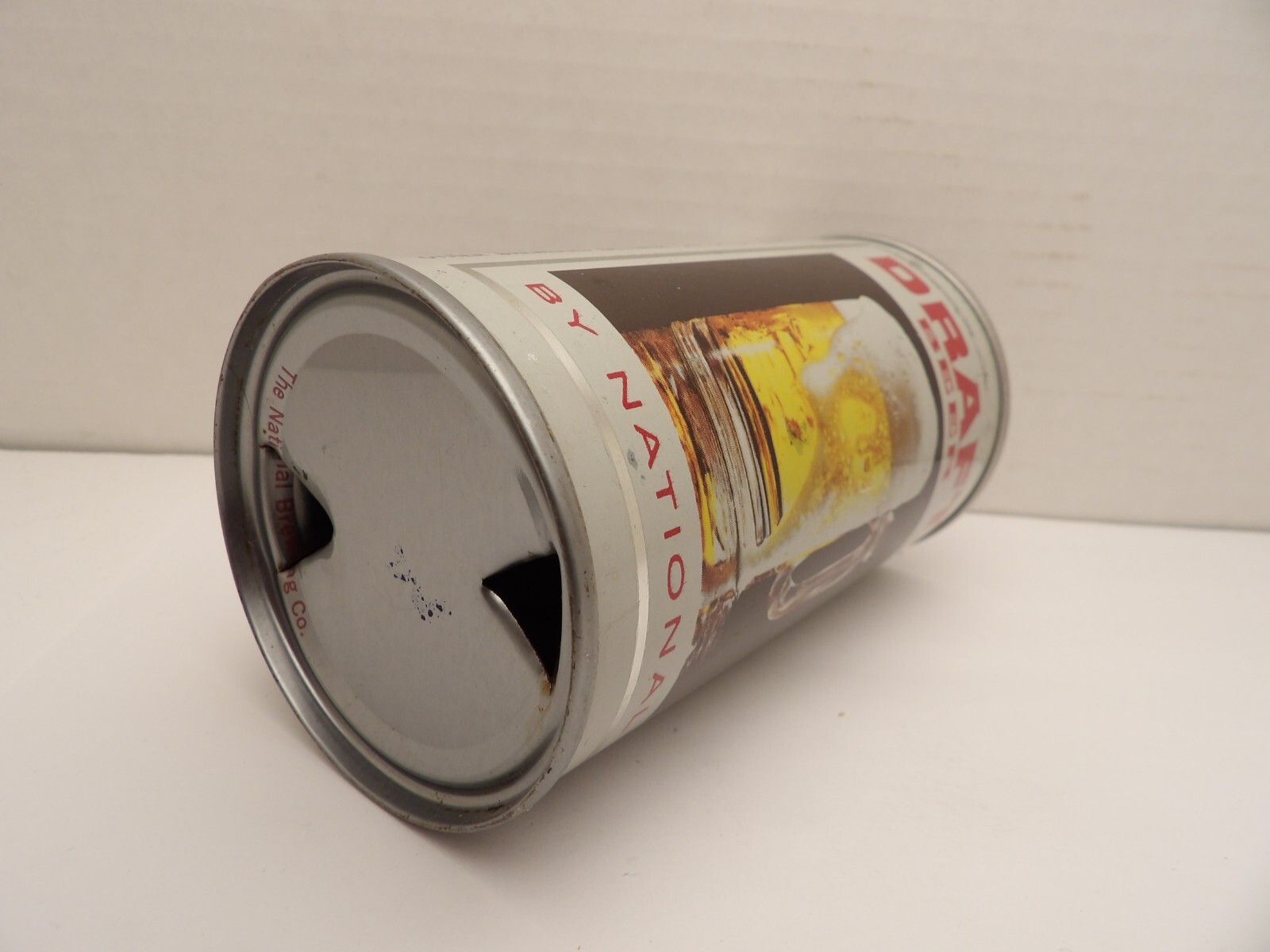 DRAFT by NATIONAL STRAIGHT STEEL PULL TAB BEER CAN #59-8 MIAMI FL ...