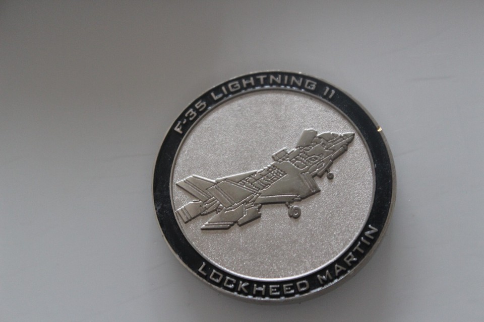 Lockheed Martin F-35 Lightning II Challenge Coin | eBay