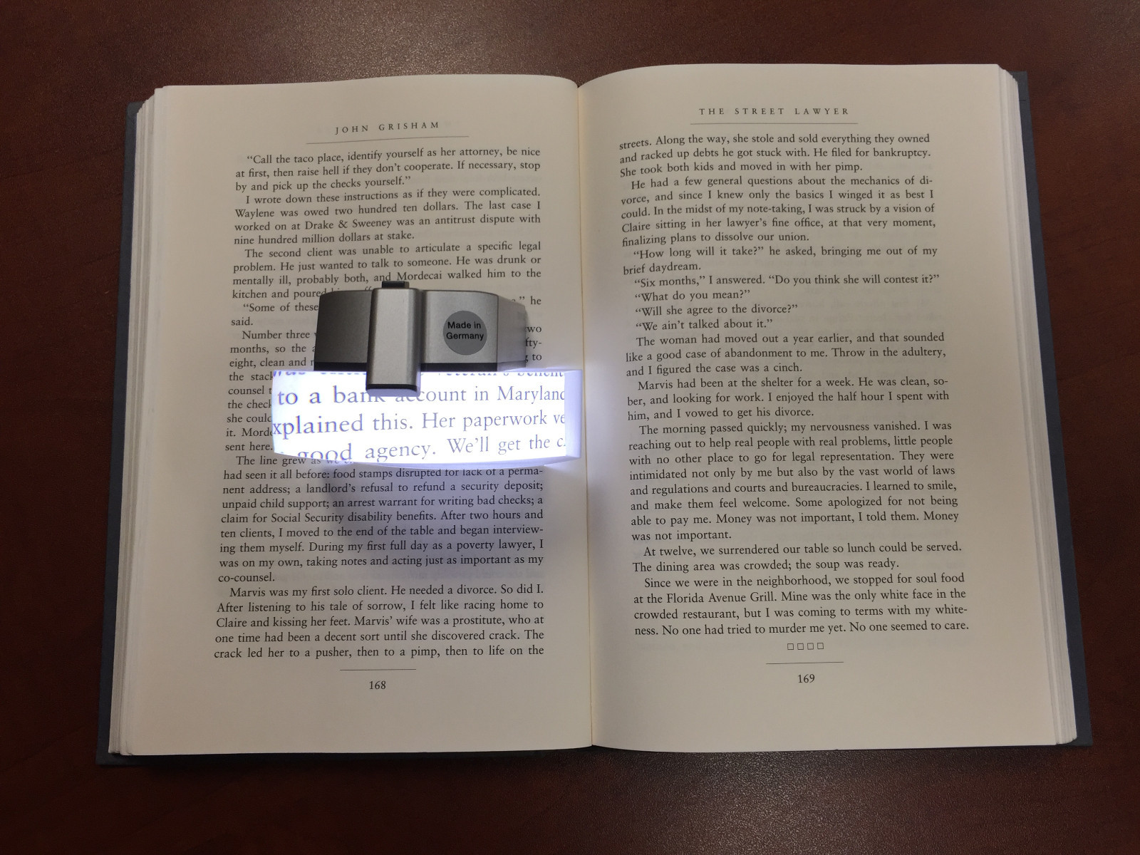 2.2x Eschenbach 1436-1 Makrolux Bright Field Stand Magnifier Lighted ...