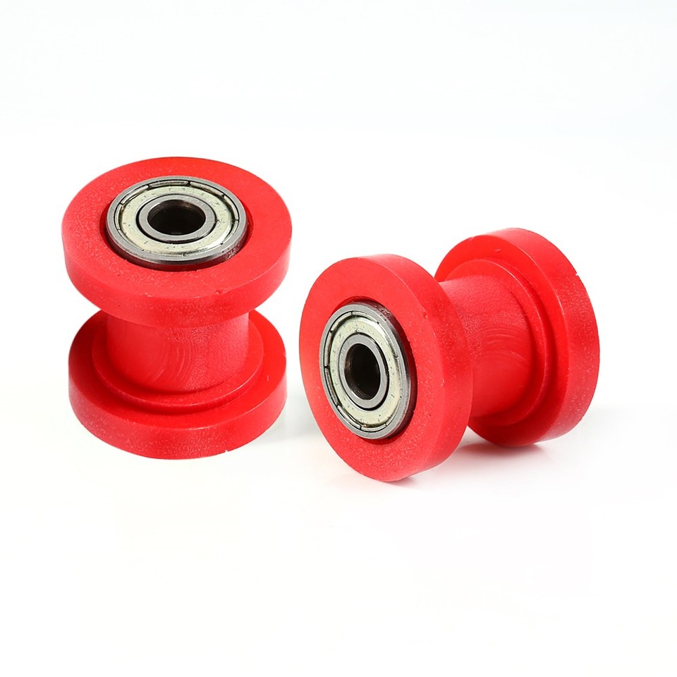 GFL 10mm Chain Roller Slider Tensioner Wheel Guide Pit Dirt Mini Bike ...