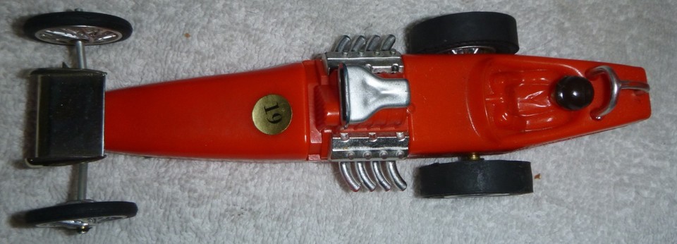 Eldon 12volt Red Dragster Slot Car excellent - Ori container | eBay