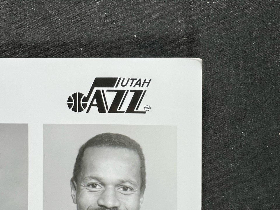 Utah Jazz Press Photo 1987-88 Karl Malone Darrell Griffith Darryl ...