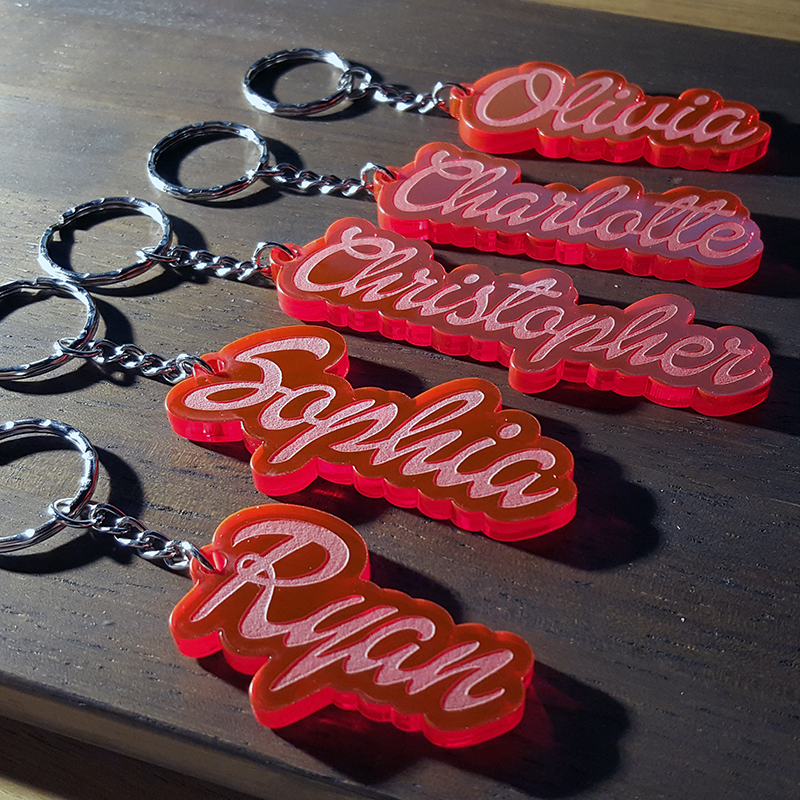 Personalised FROZEN KEYRING KEYCHAIN GIFT ANY NAME SCHOOL BAG TAG WORD ...