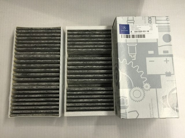 MERCEDES BENZ Genuine OEM Cabin Filter HVAC A1668307201 for sale online ...