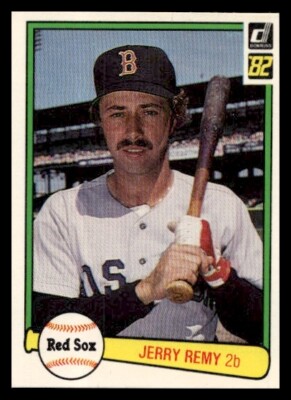 1982 Donruss #156 Jerry Remy Boston Red Sox Baseball card | eBay