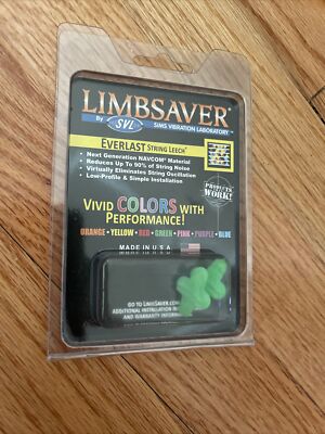 Limbsaver Everlast Bow String Leech - 2 pack (Green) #3334 | eBay