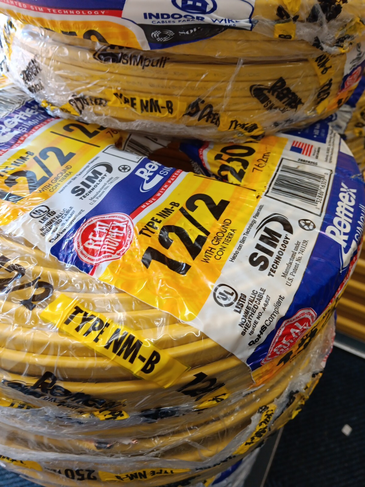 Southwire+28828255+250+ft.+12%2F2+Solid+Romex+SIMpull+CU+NM-B+W%2FG ...