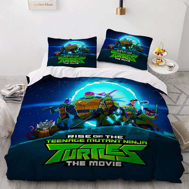 Ninja Turtles Bed Set For Full Bed Nickelodeon Teenage Mutant Ninja