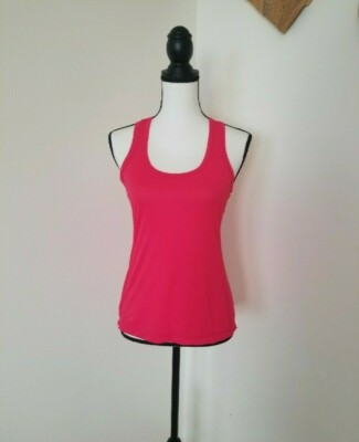 Zella Hot Pink Racerback Athletic Tank Top Shirt | eBay
