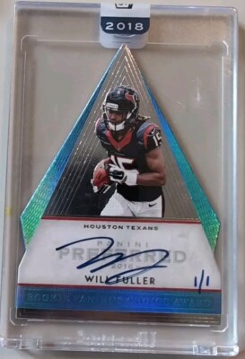 WILL FULLER V 2018 Panini Honors Recollection 2016 Preferred RC AUTO #1 ...