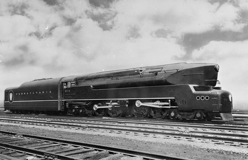Pennsylvania Railroad PRR T1 6110 Baldwin Locomotive Works 1942 5 x 7 ...