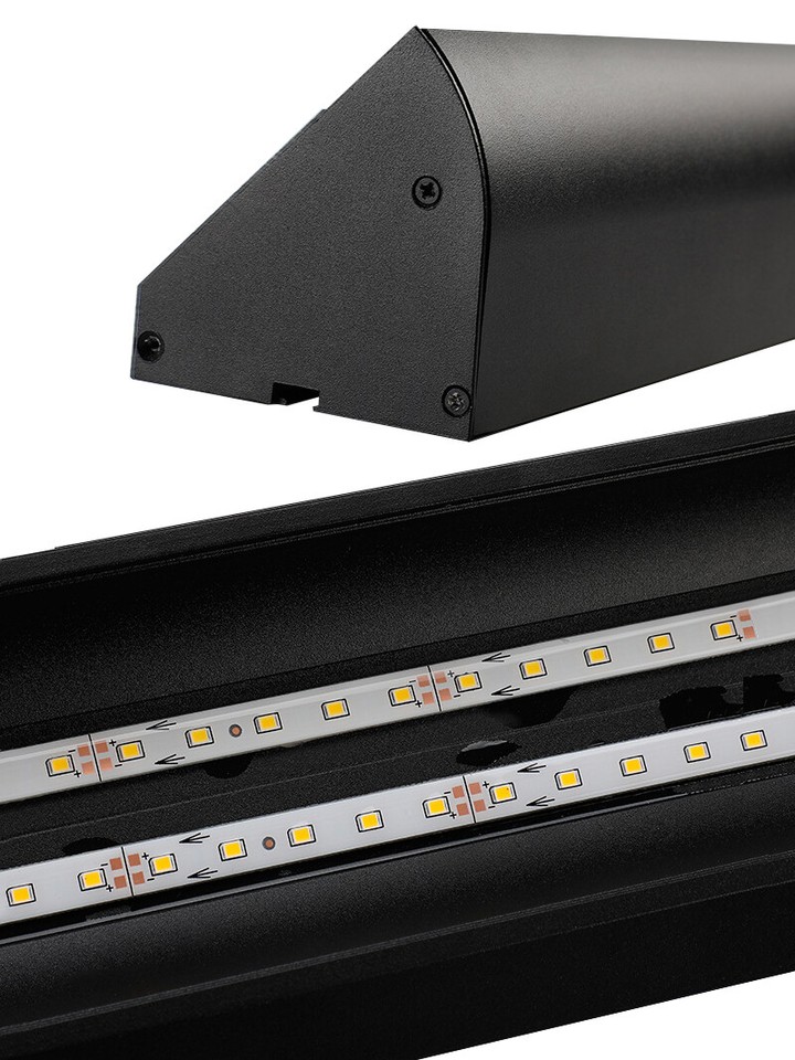 COB LED Exterior Linear Wall Lamp Outdoor Lighting Yard Waterproof ...