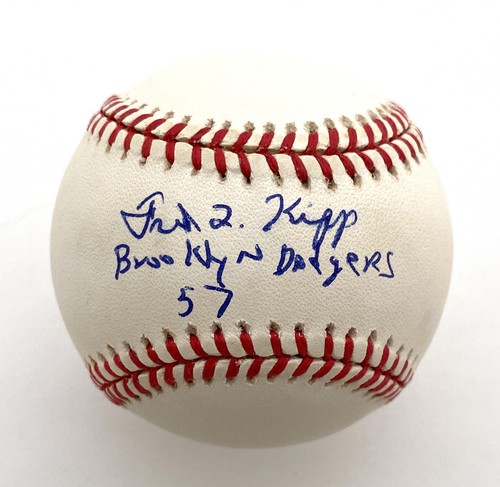 Fred Kipp - Baseball Great - Autographed Official Rawlings Baseball | eBay