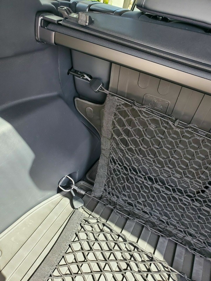 Rear Trunk Envelope + Floor Style Web Mesh Cargo Nets for TOYOTA RAV4 ...