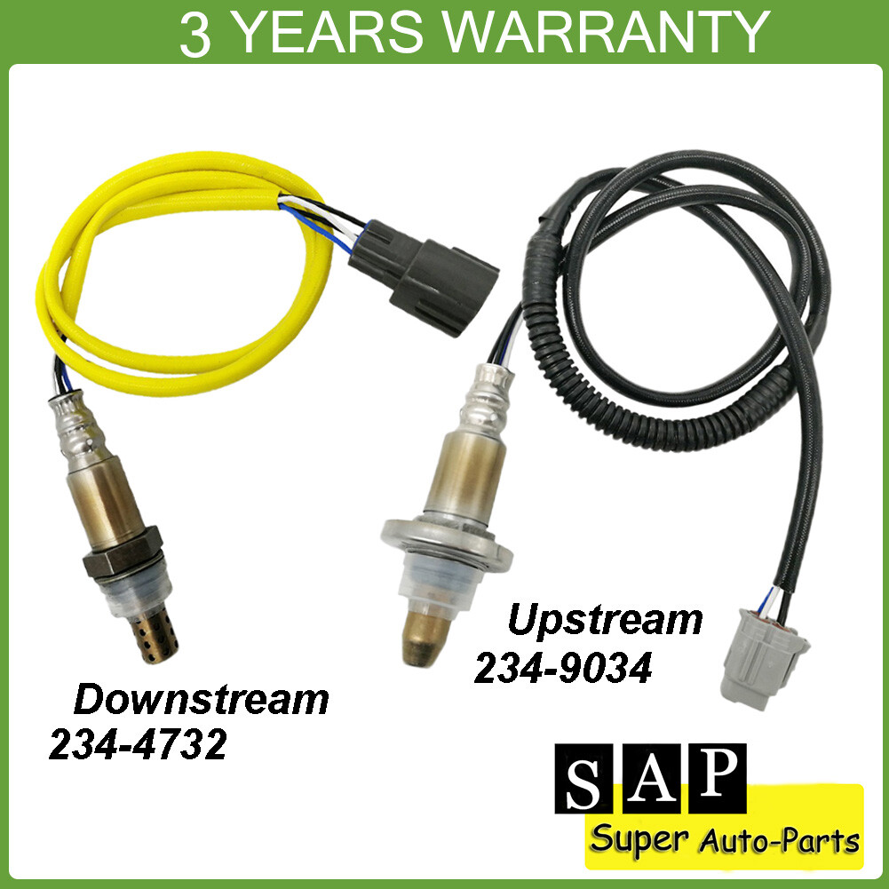 2PCS Upstream Downstream Oxygen Sensor For Subaru Impreza WRX STI 2.5L ...