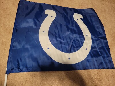 INDIANAPOLIS COLTS 17x23 FLAG BANNER ***100% Full Color On Both Sides ...