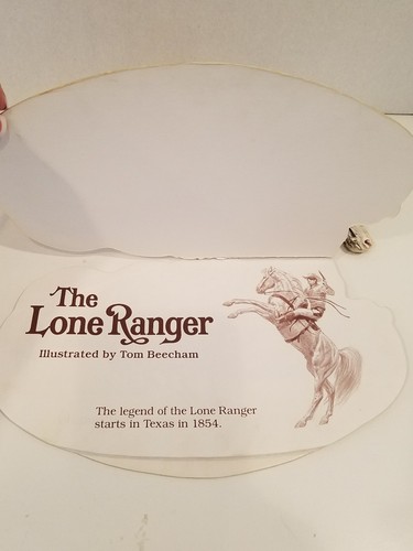 RARE!!! THE LONE RANGER - Rocking Books (Die Cut to Shape of Rider ...