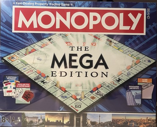 Monopoly The Mega Edition Board Game - BRAND NEW SEALED | eBay UK