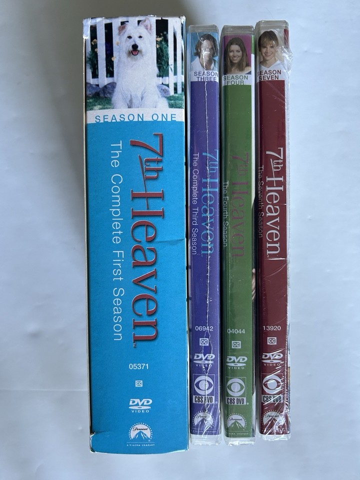 7th Heaven - Seasons 1 3 4 7 DVD Third Fourth & Seventh are Brand New ...