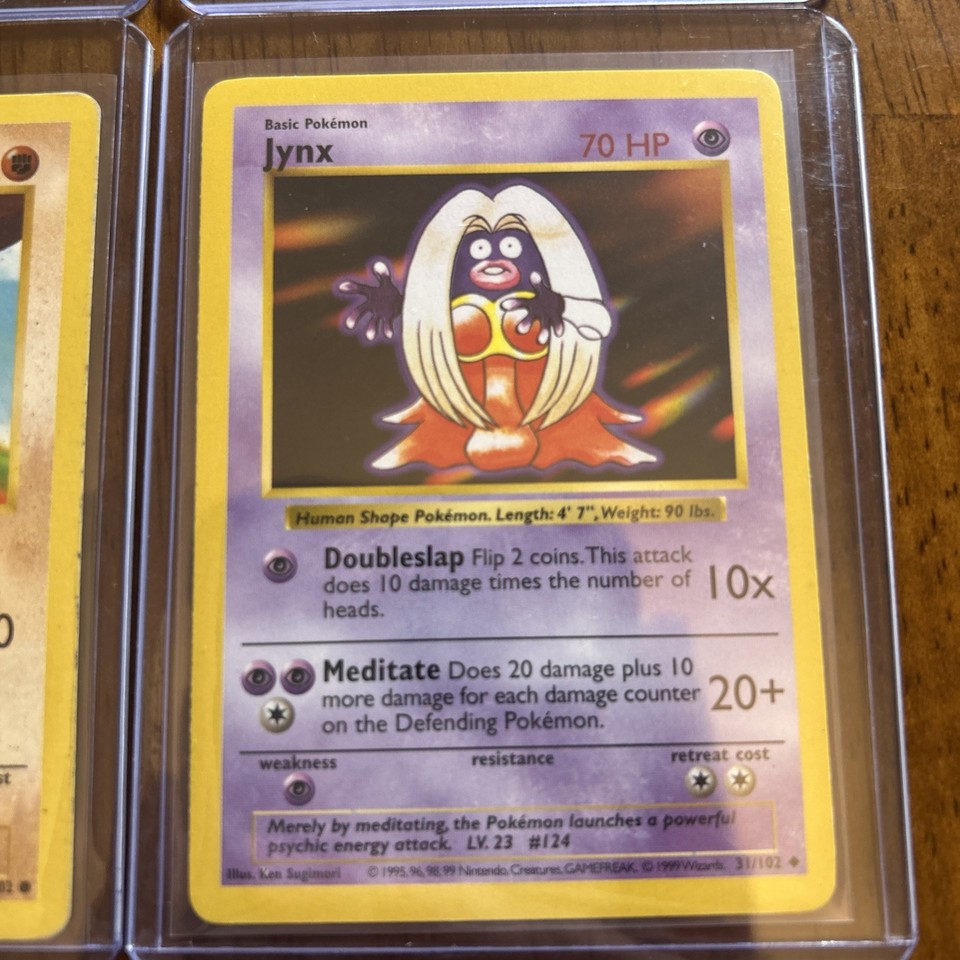 Pokemon TCG Base Set Shadowless 9 Card Lot Including Arcanine And ...