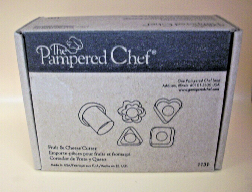 Pampered Chef Fruit and Cheese Cutter #1131 New In Box | eBay