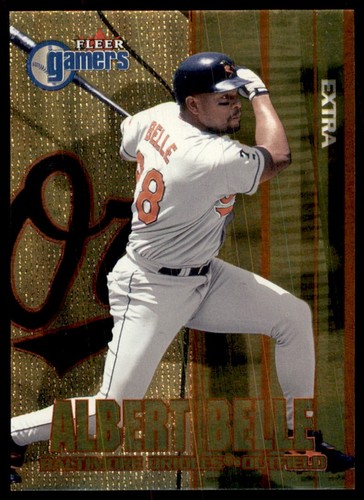 2000 FLEER GAMERS EXTRA ALBERT BELLE BALTIMORE ORIOLES #34 | eBay