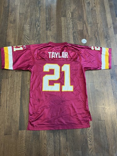 VTG Reebok Sean Taylor #21 Redskins Authentic NFL Jersey Size M blank ...