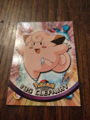 Clefairy 35 Blue Logo Pokemon Cards Topp 1999 - ITA - EXC | eBay