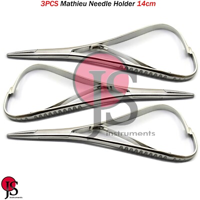 Mathieu Needle Holder Suture Ligature Pliers Surgical Orthodontic ...
