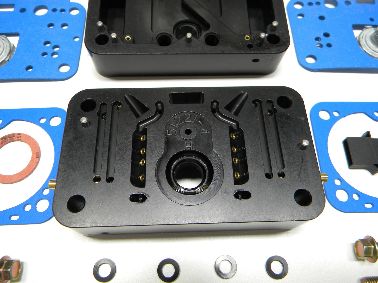 Holley QFT CCS 1250 CFM Methanol 3 Circuit Racing Metering Block Kit ...