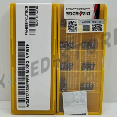 10PCS New AOMT123616PEER-M VP15TF MITSUBISHI CNC blade Carbide inserts ...