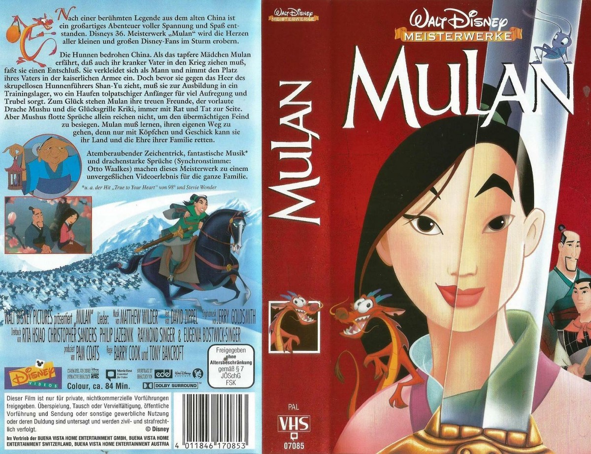Mulan Special Edition Vhs Ebay MULAN Special Edition 2 Disc DVD Plus