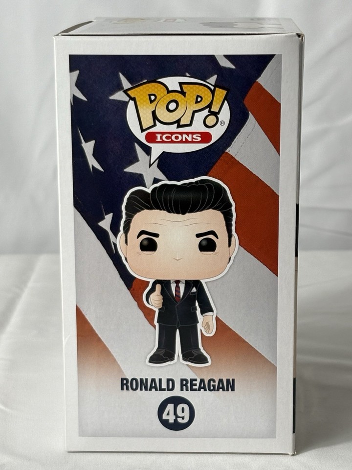 Funko Pop Icons American History #49 Ronald Reagan Vinyl Figure ...